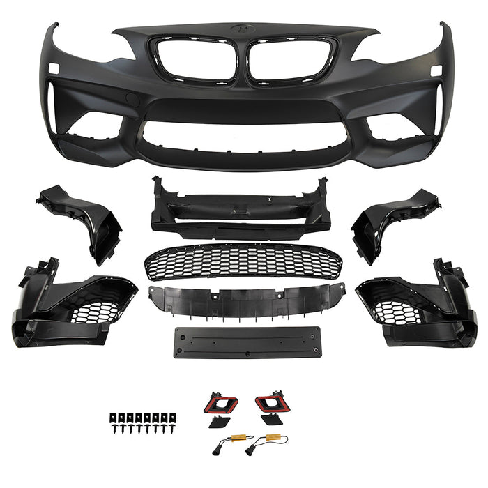 M2 Style Front Bumper – BMW F22 F23 2 Series | Eterna Motorworks ...